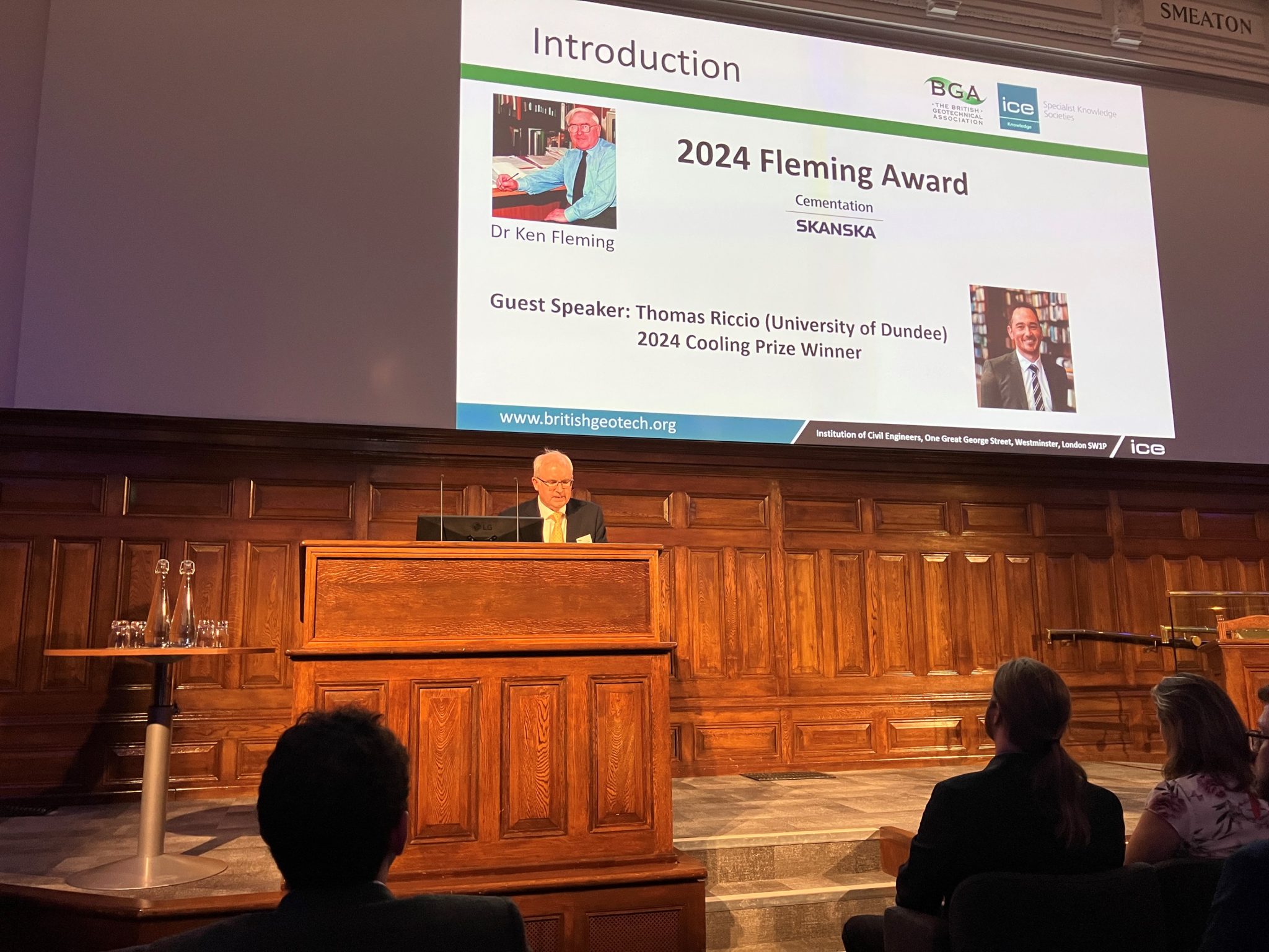 2024 Fleming Award Winner Announced - The British Geotechnical ...