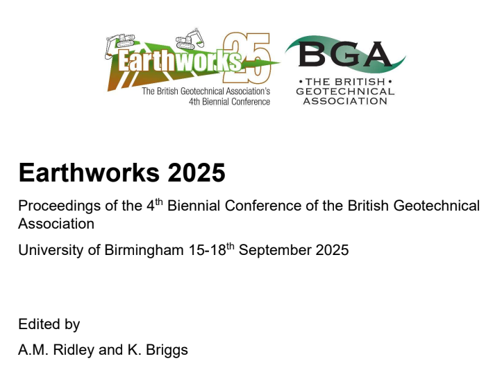 Proceedings of the Earthworks 2025 conference are now available on the ...
